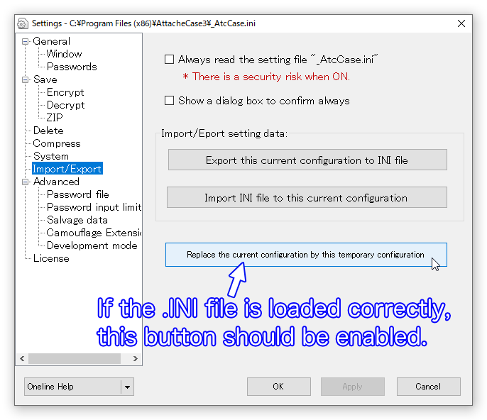 アタッシェケース オンラインヘルプ | HiBARA Software